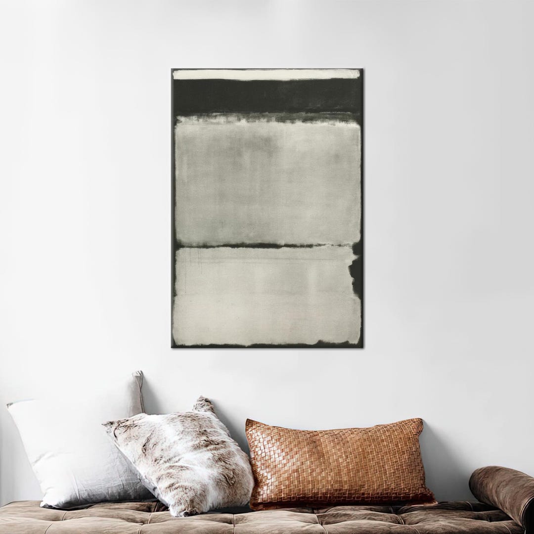 Mark Rothko Art Canvas, Boho Wall Art, Christmas Gifts, Minimal Wall ...