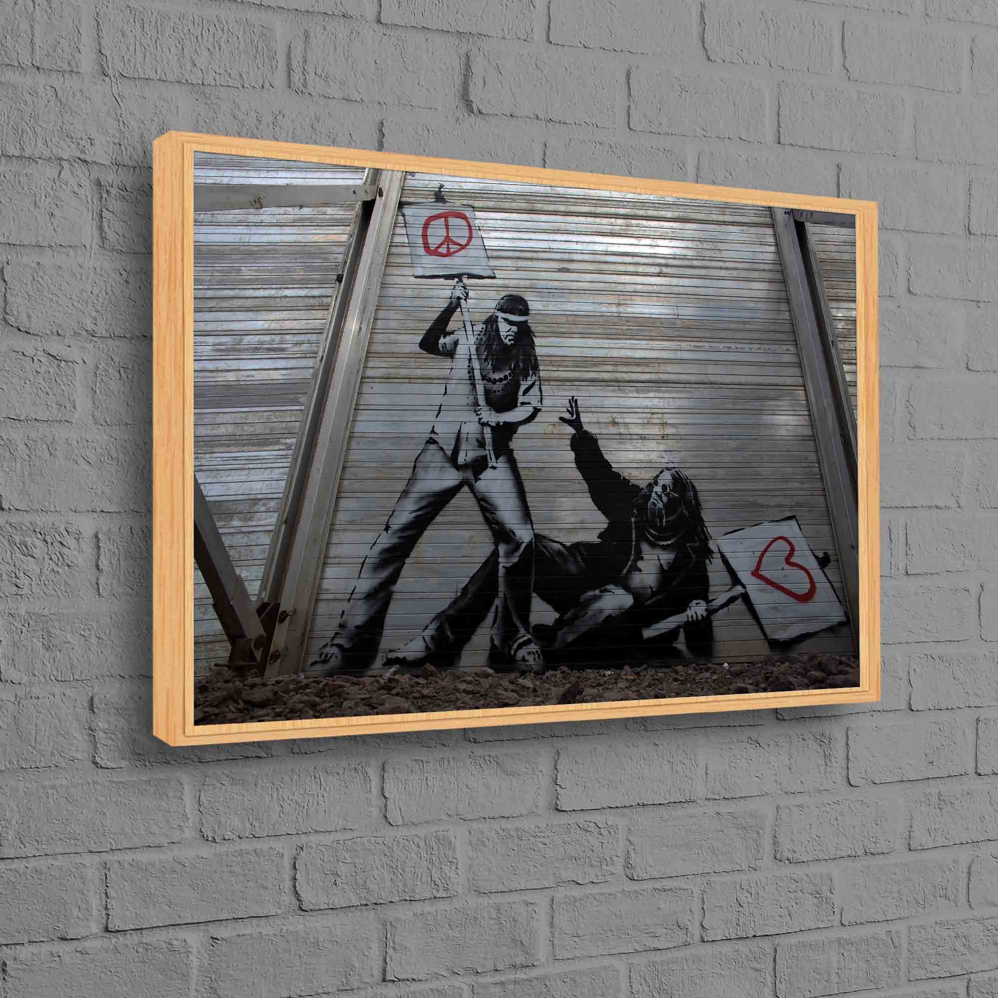 Banksy Graffiti Peace