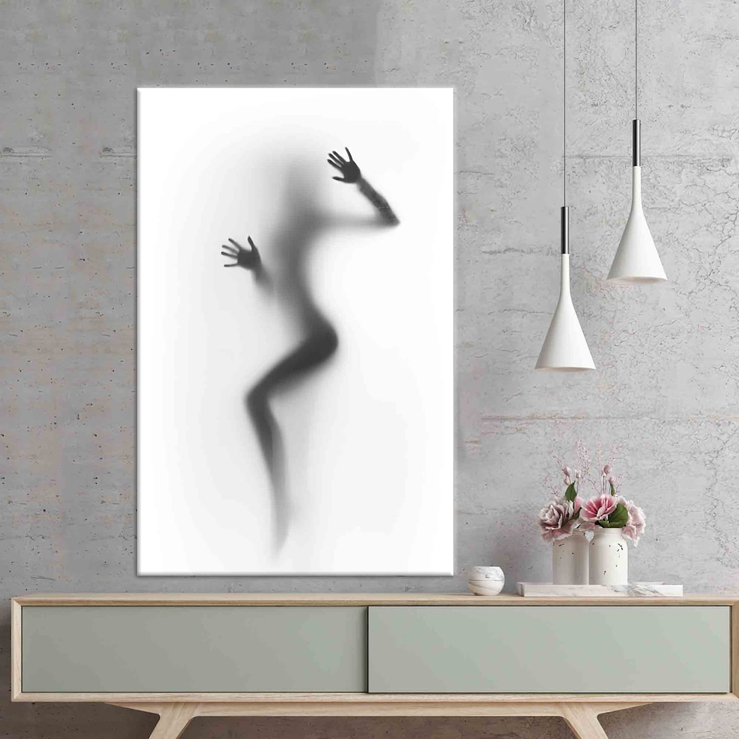 Canvas Wall Art, Sensual Woman Poster, Erotic Canvas Art, Large Wall ...