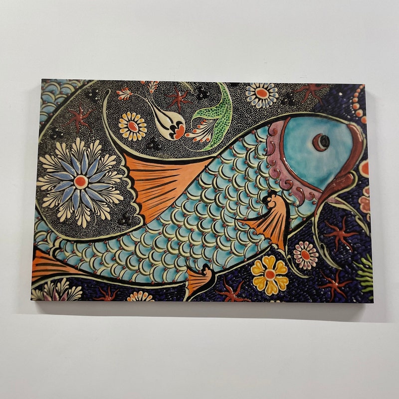 Ceramic Fish Wall Art - Etsy