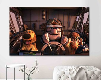 Up Movie 3d Canvas - Etsy