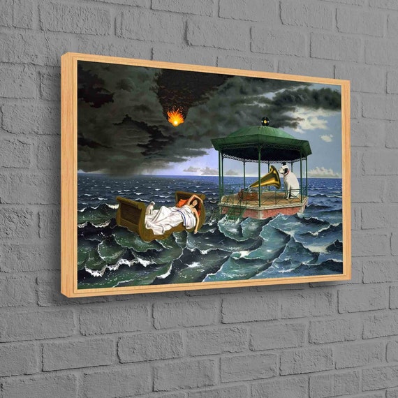 Dominique Appia Sea Landscape Art Famous Canvas Surrealism - Etsy