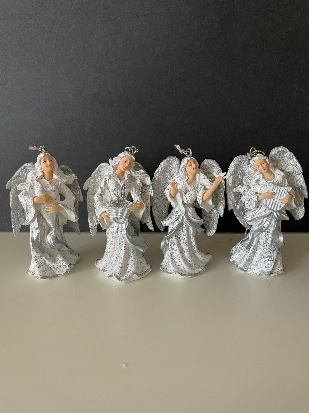 Home Interiors Christmas Tree Decor, Christmas Angels Ornament, Vintage ...