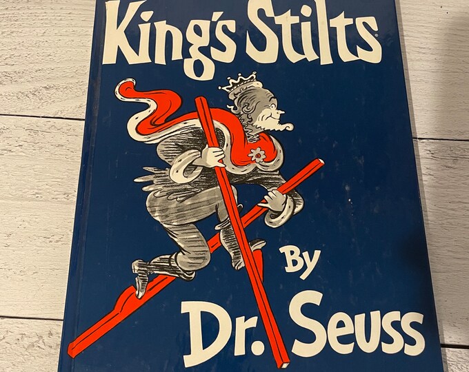King's Stilts by Dr. Seuss, Dr. Seuss Books, Vintage Children Books, - Etsy
