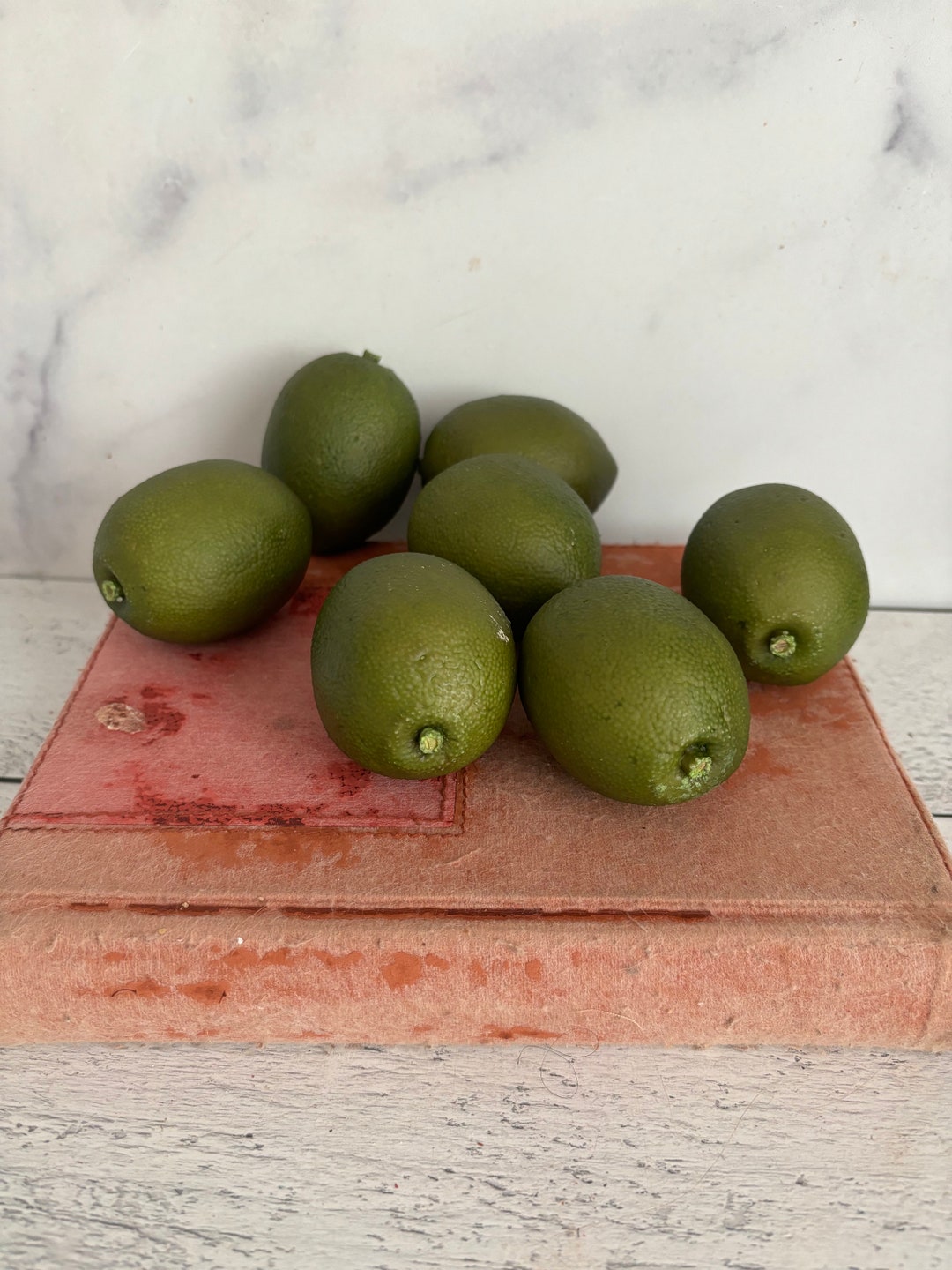 Faux Limes, Artificial Lime, Citrus Fruits, Fake Tropical Fruit, Home ...