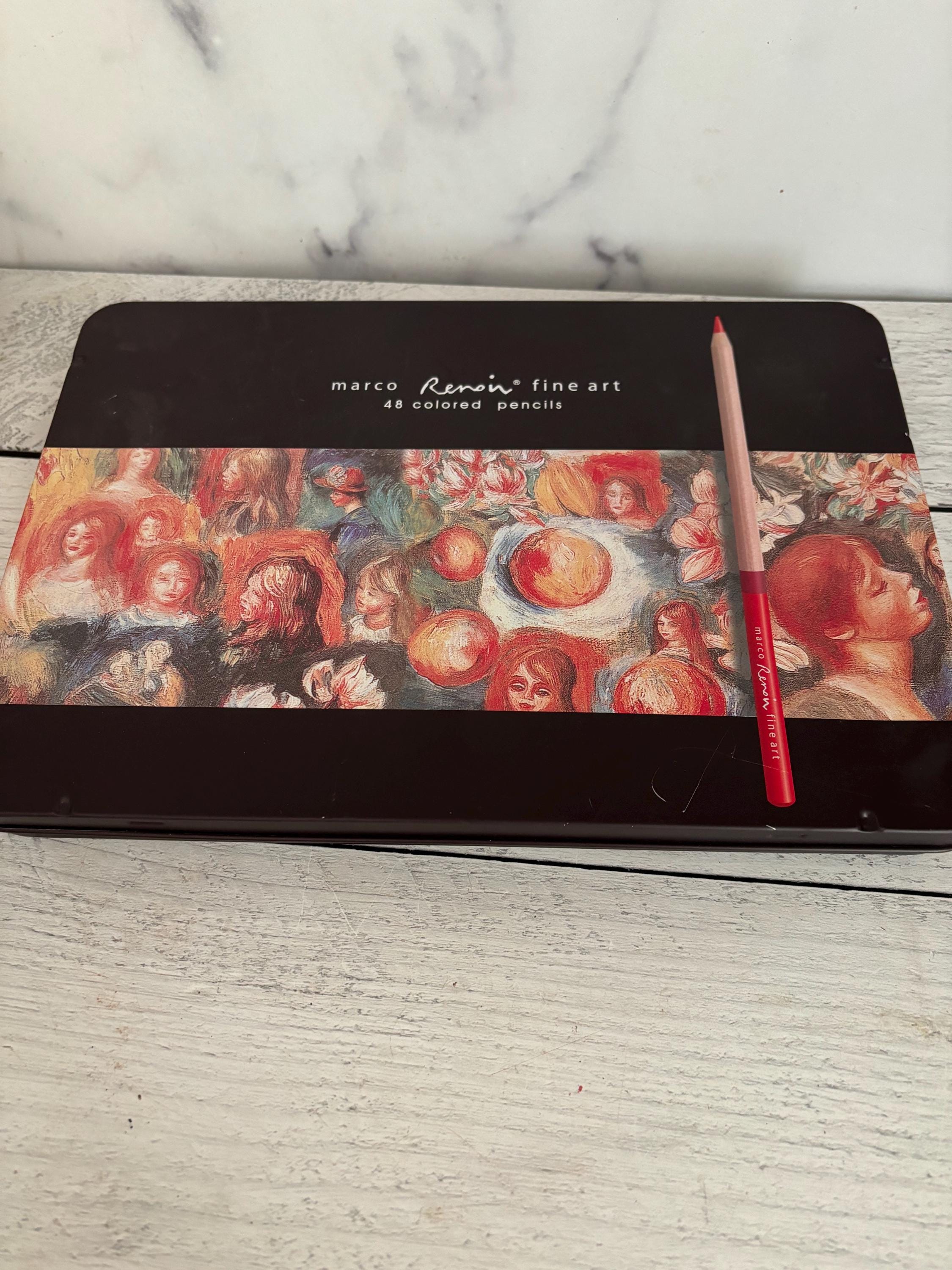 Marco Renoir Fine Art Pencils, Art Pencils, Colored Pencils - Etsy