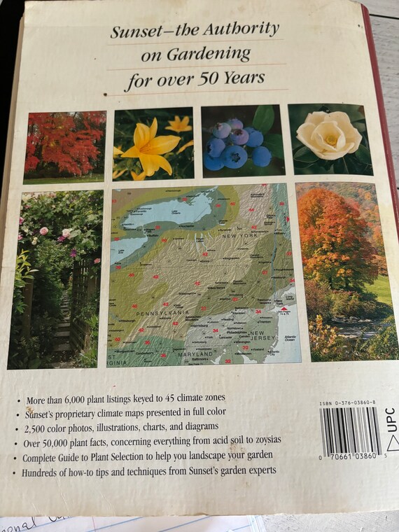 Sunset Garden Book Climate Zones