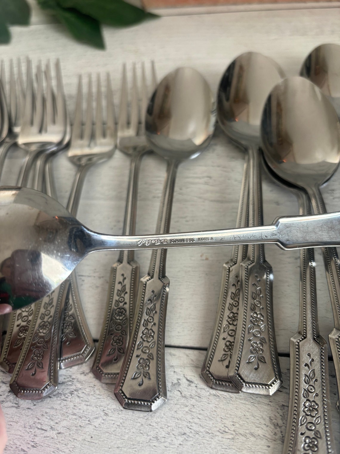 Vintage Rogers Utensils, Floral Spoons, Floral Spoons, Rogers Spoons ...