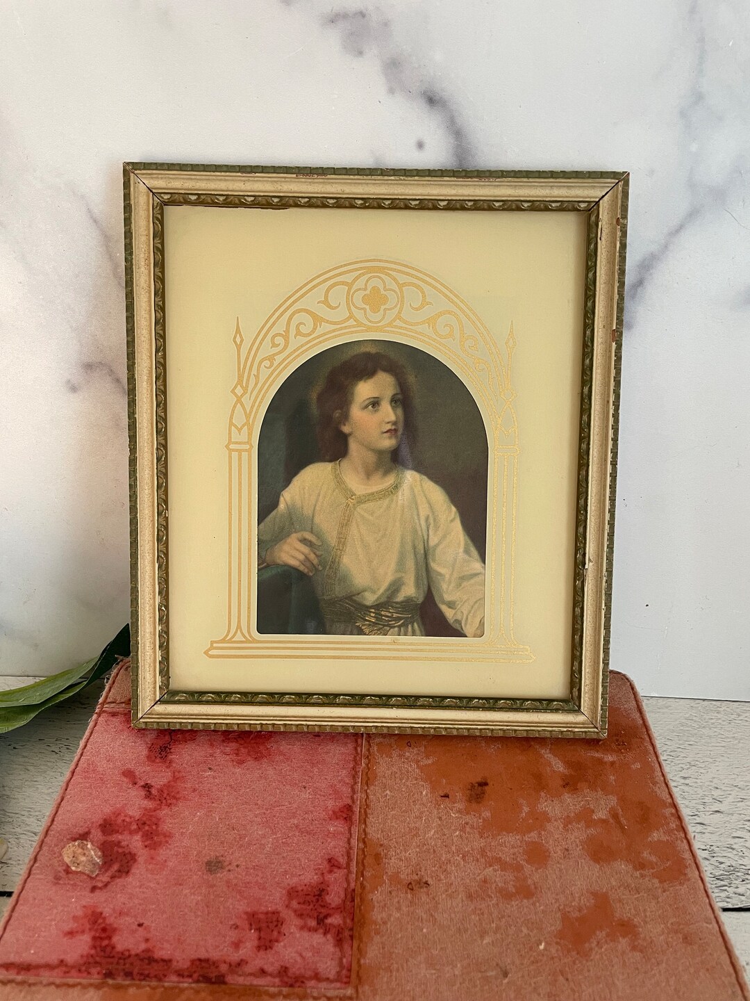 Antique Picture of Jesus as Young Boy, Vintage Picture of Jesus ...