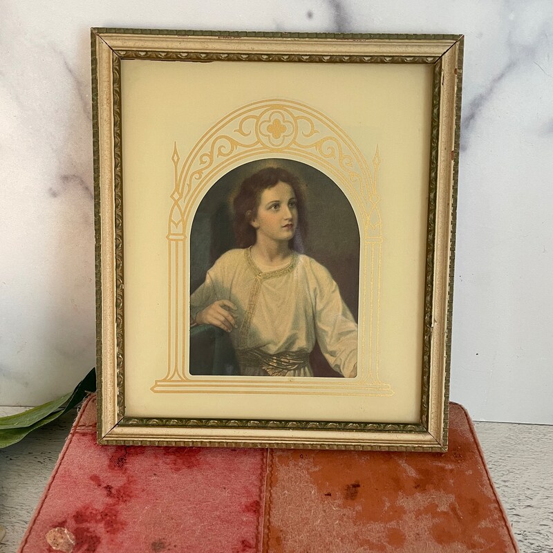 Antique Jesus Picture - Etsy