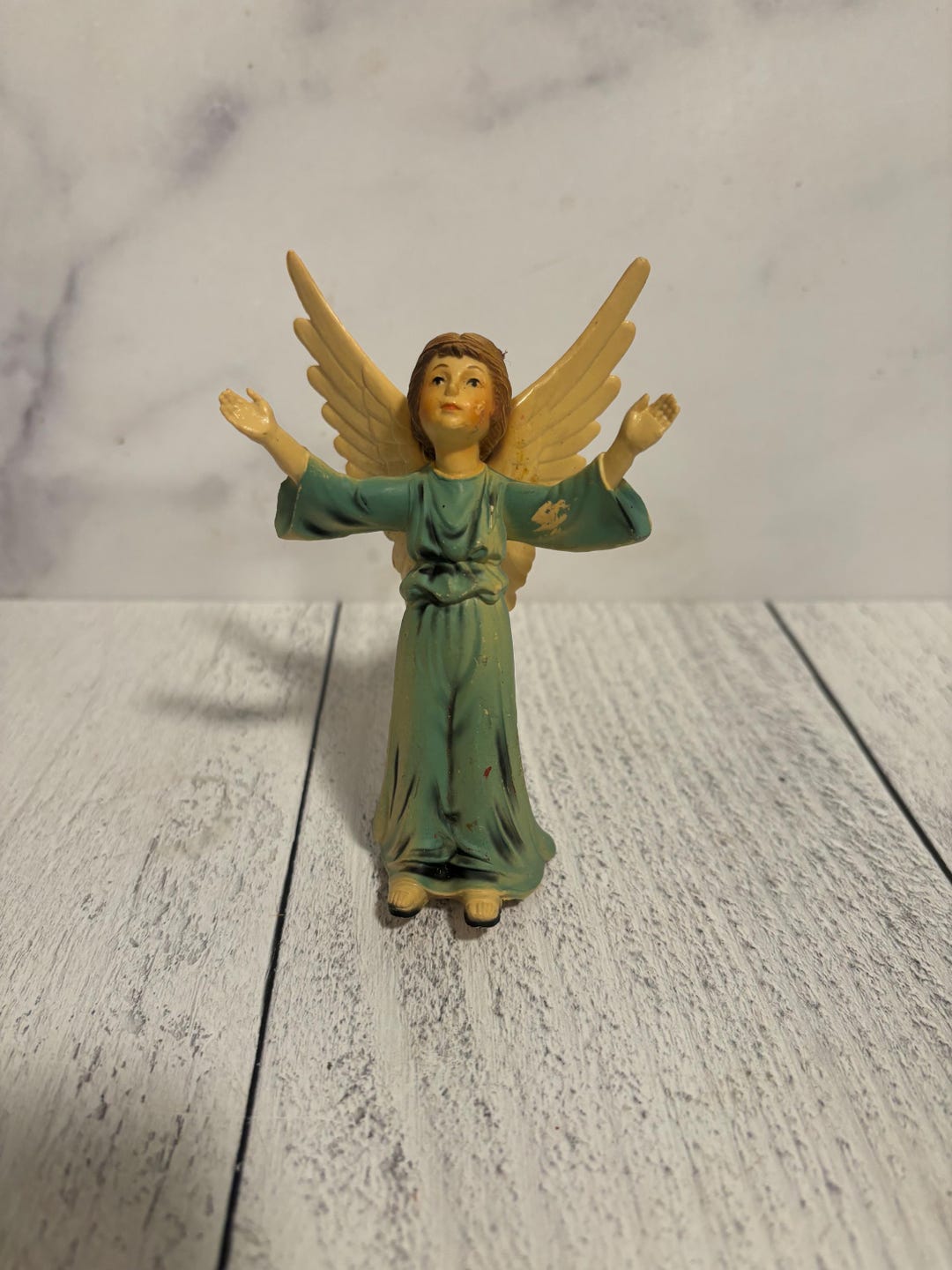 Vintage Angel Ornament, Plastic Angel Ornament, Old Angel, Angel ...