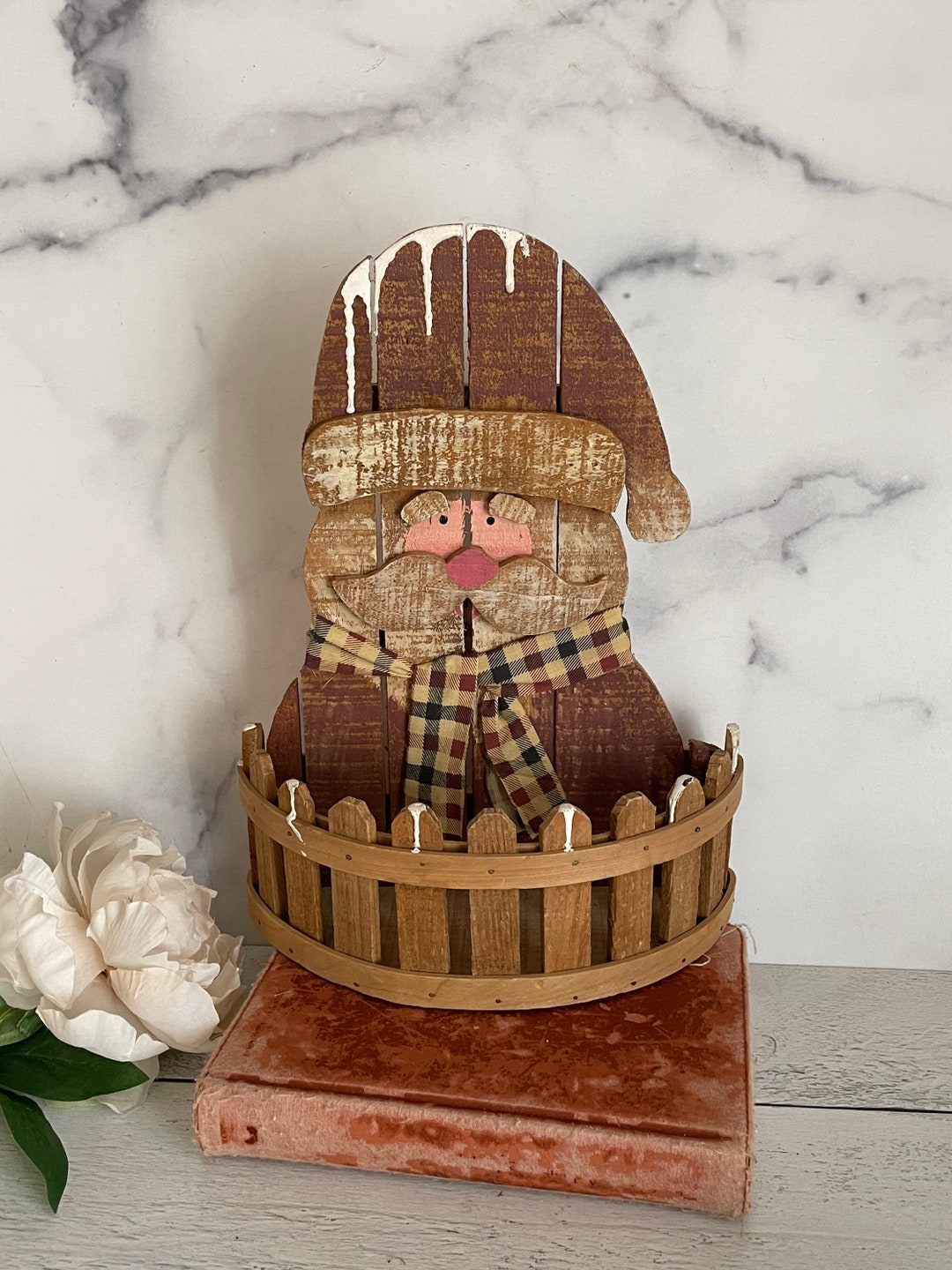 Santa Bin, Santa Caddy, Santa Shelf, Santa Box, Santa Storage, Santa ...