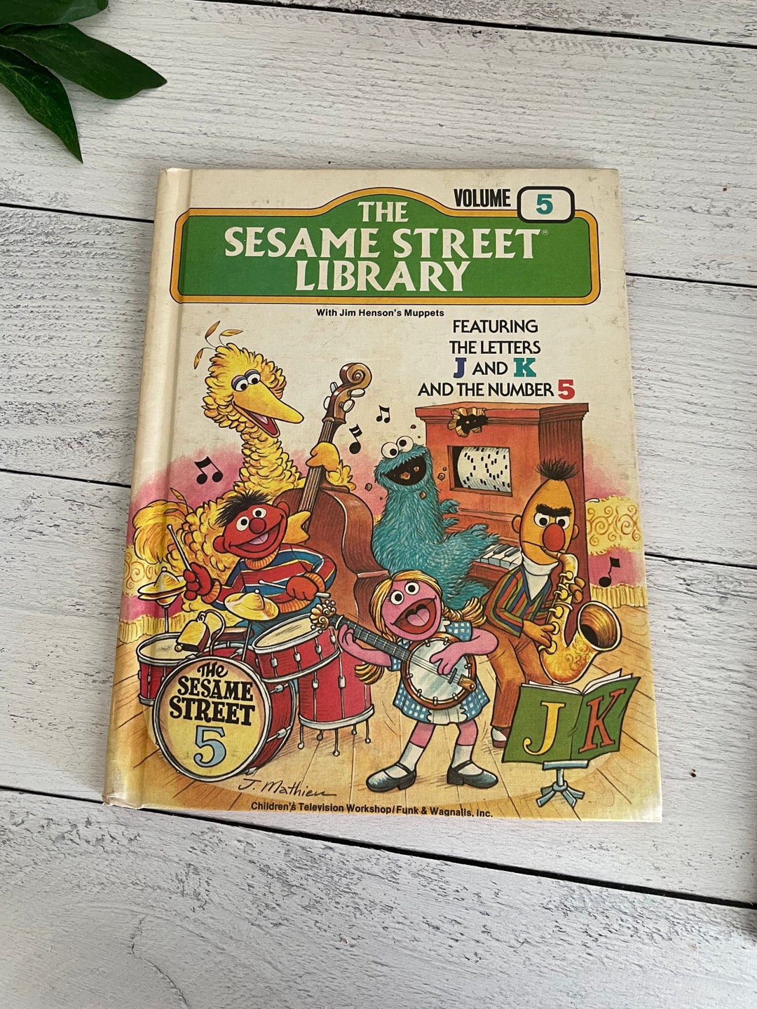 The Sesame Street Library Book, the Sesame Street 5, Vintage Kids Books ...
