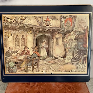 Vintage Trays, Lady Clare Trays, Anton Pieck Trays, Anton Pieck Art ...