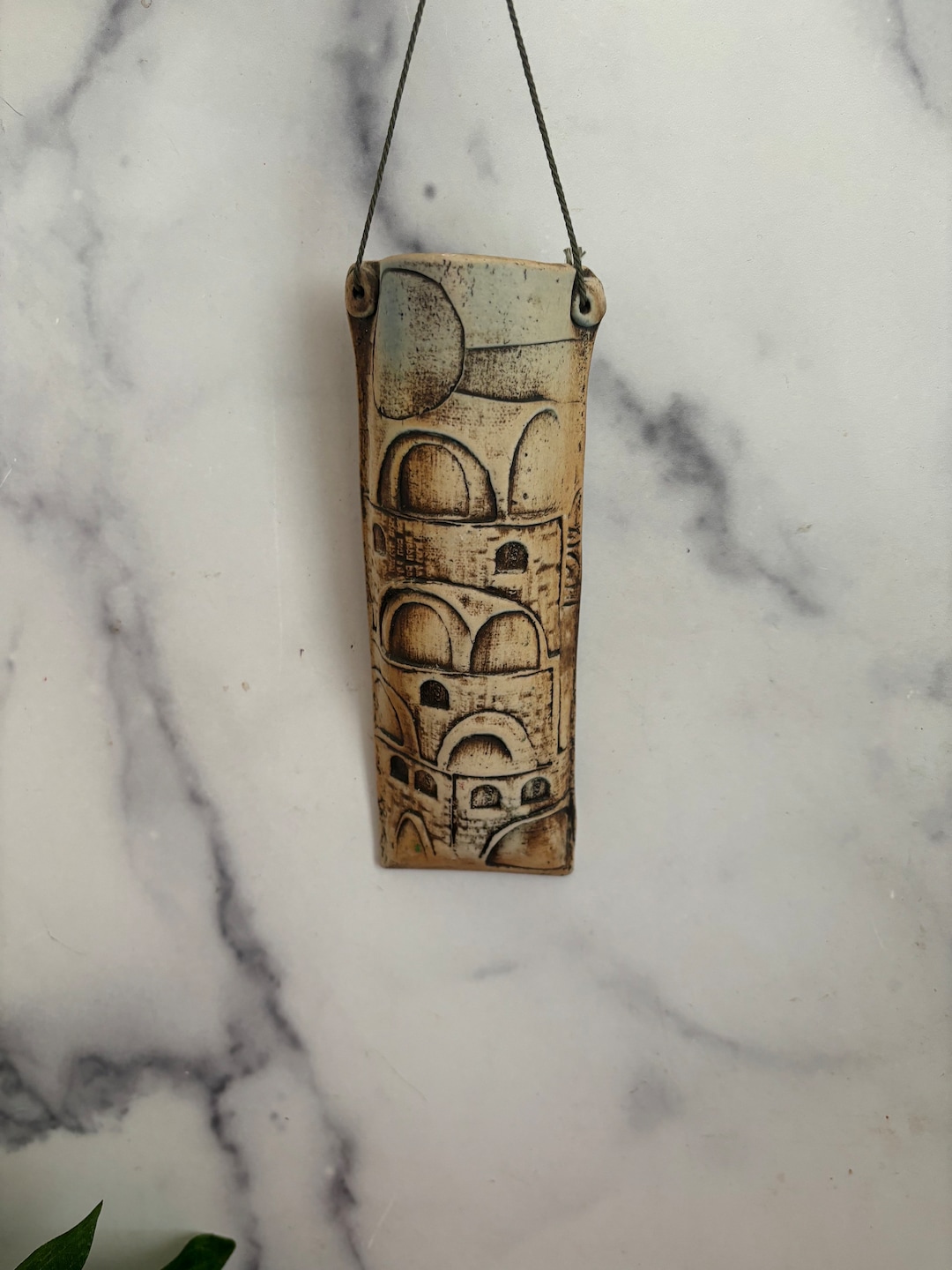 Wall Pocket, Vintage Wall Pocket, Decorative Wall Pocket, South Western ...