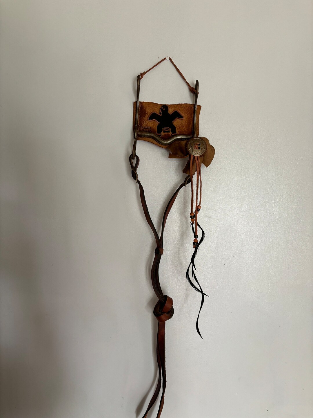 Navajo Eagle, Vintage Navajo Wall Hanging, Navajo Decor, Native ...