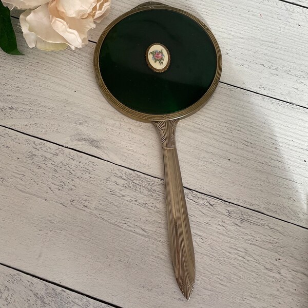 Hand Held Mirror - Etsy