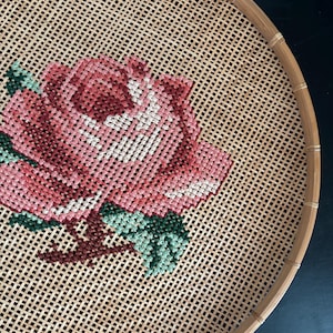 Needlepoint Rose, Needlepoint Flower, Cross Stich Rose, Cross Stich ...