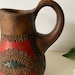 Vintage Pitcher Water Pitcher Earth Color Pitcher Orange - Etsy