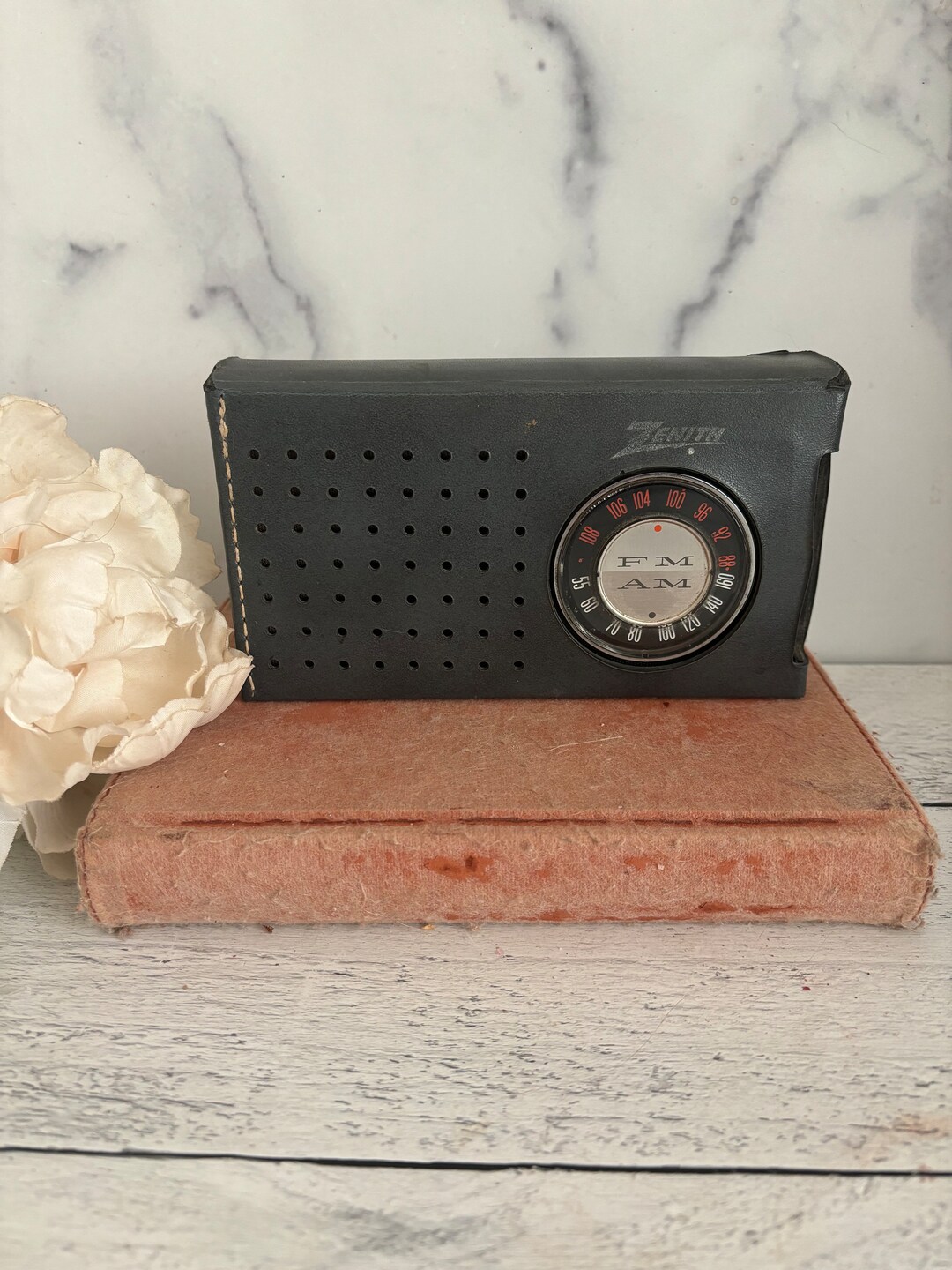 Untested Rare Vintage Zenith Radio, Portable Radio, Vintage Radio, - Etsy
