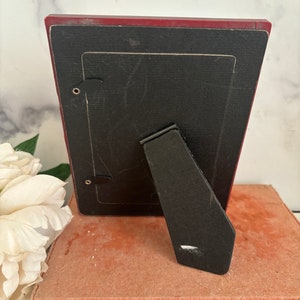 Vintage Picture Frame, Maroon Picture Frame, Rectangular Picture Frame ...