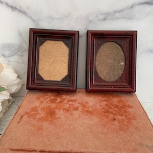 Faux Wood Picture Frames, Vintage Picture Frames, Brown Picture Frames ...