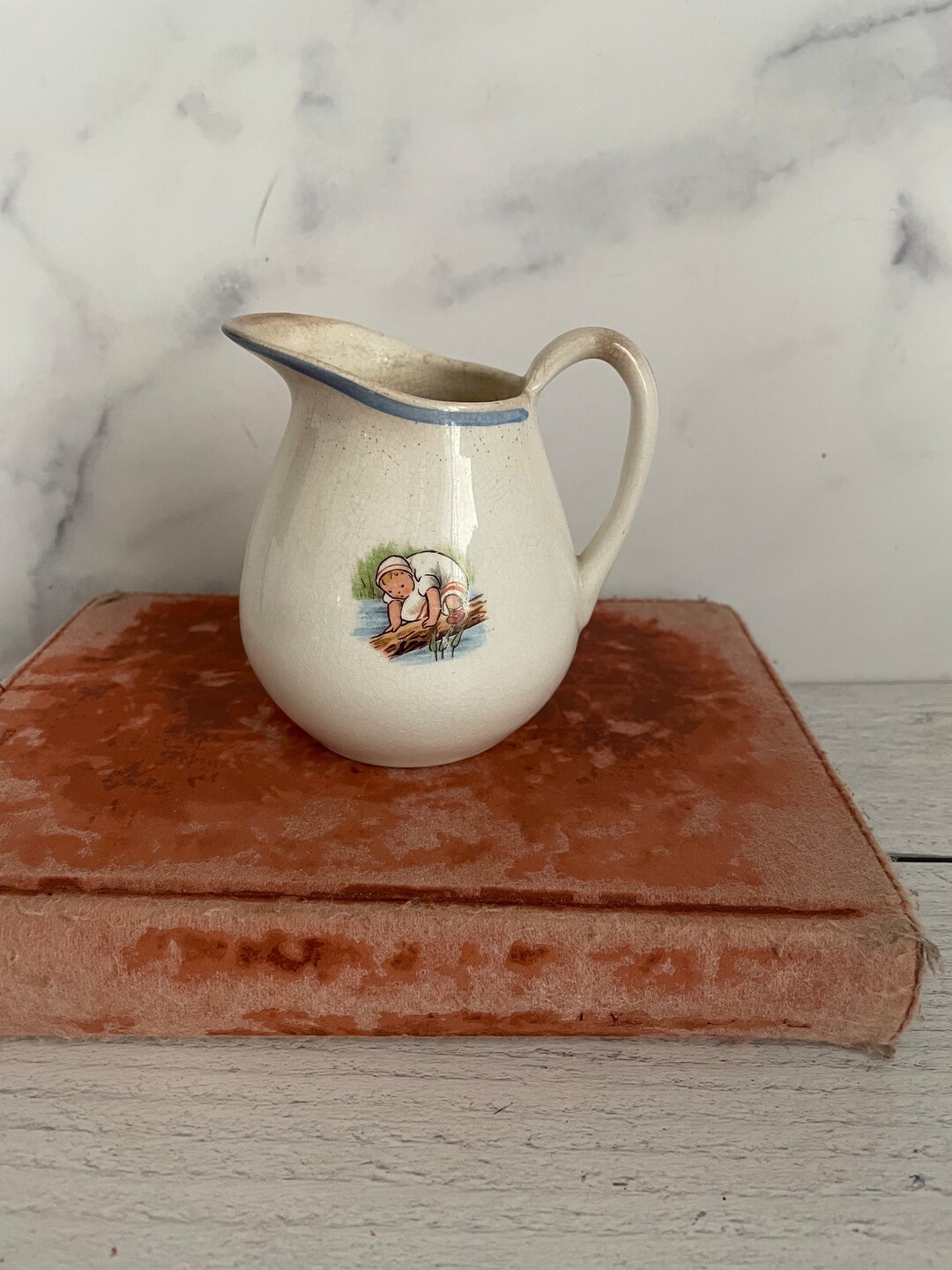 Vintage Creamer, Harker Pottery, Antique Harker Creamer, Small Vintage ...