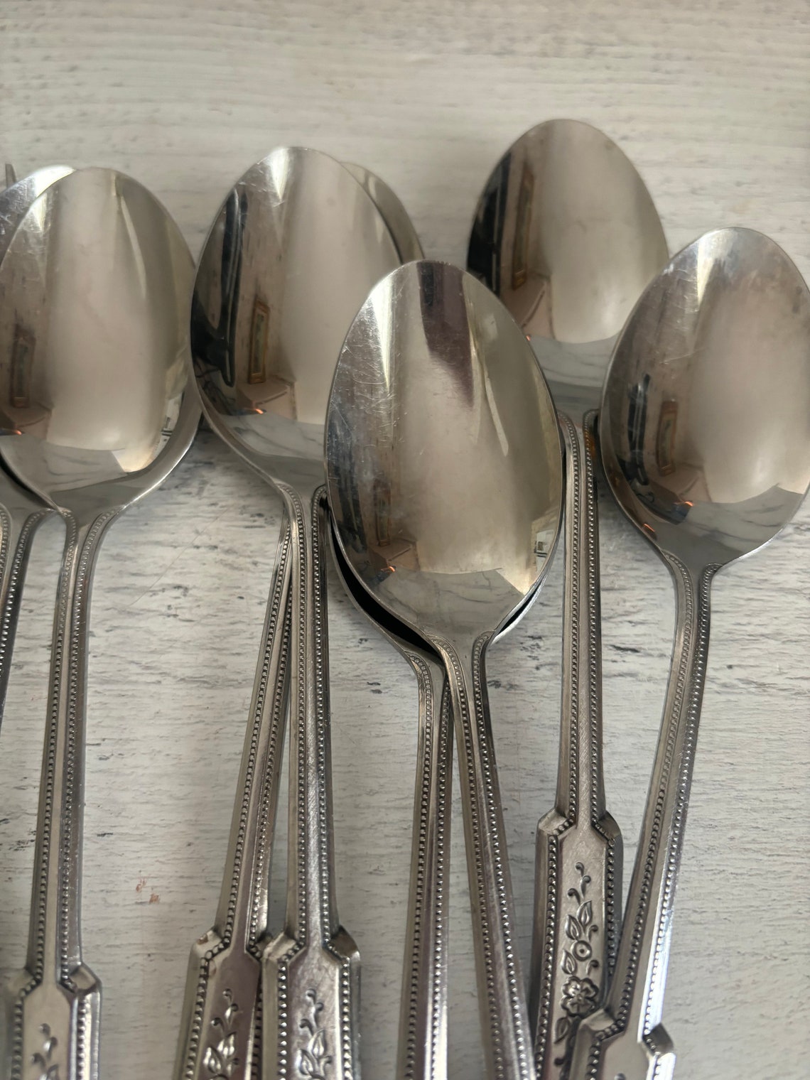 Vintage Rogers Utensils, Floral Spoons, Floral Spoons, Rogers Spoons ...