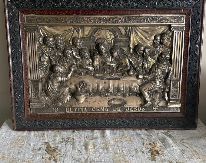 Antique Last Supper Picture, 3D Last Supper Picture, Last Supper Art ...