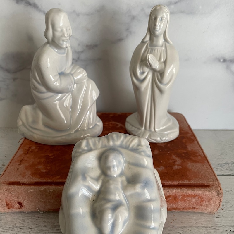 Ceramic Nativity - Etsy