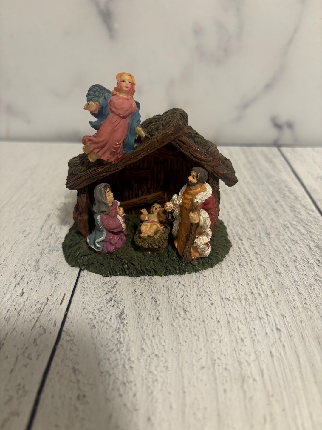 Vintage Nativity, Colorful Nativity, Small Nativity, Japanese Nativity ...