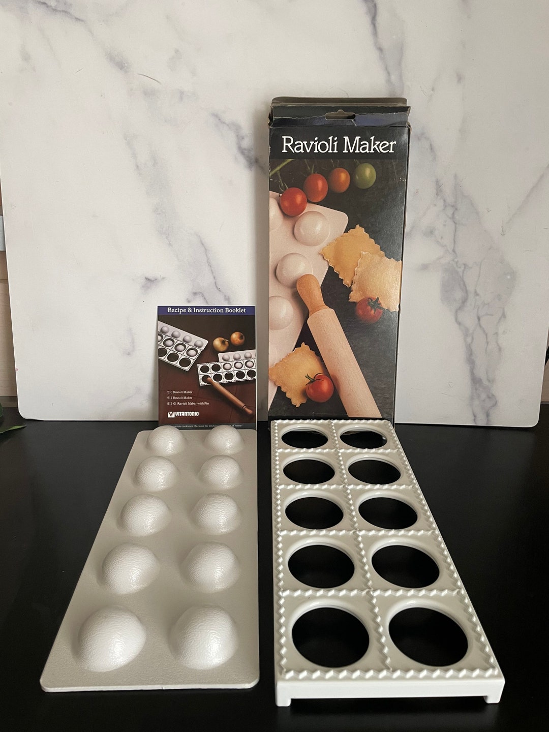 Vintage Ravioli Mold, Italian Ravioli, Food Blogger Prop, Vintage ...