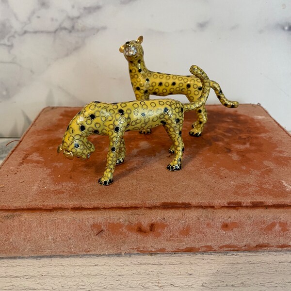 Cheetah Figurines - Etsy
