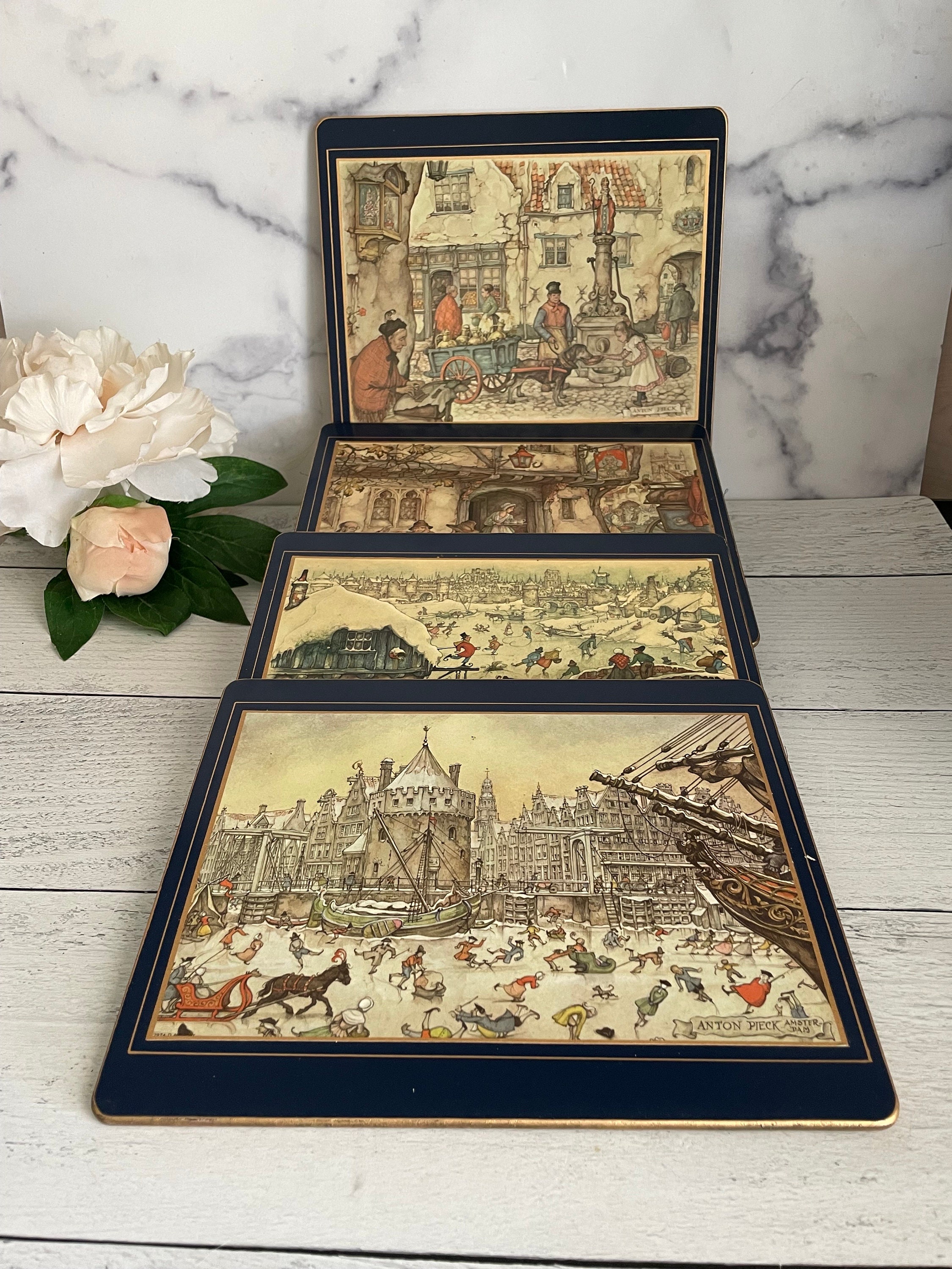 Vintage Trays Lady Clare Trays Anton Pieck Trays Anton - Etsy