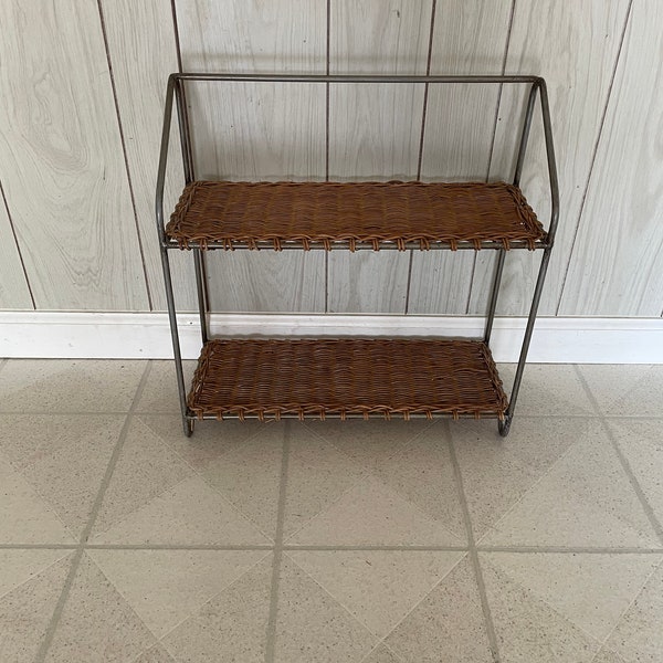Wicker Shelf - Etsy