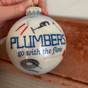 Plumbers Ornament, Gift for Plumbers - Etsy