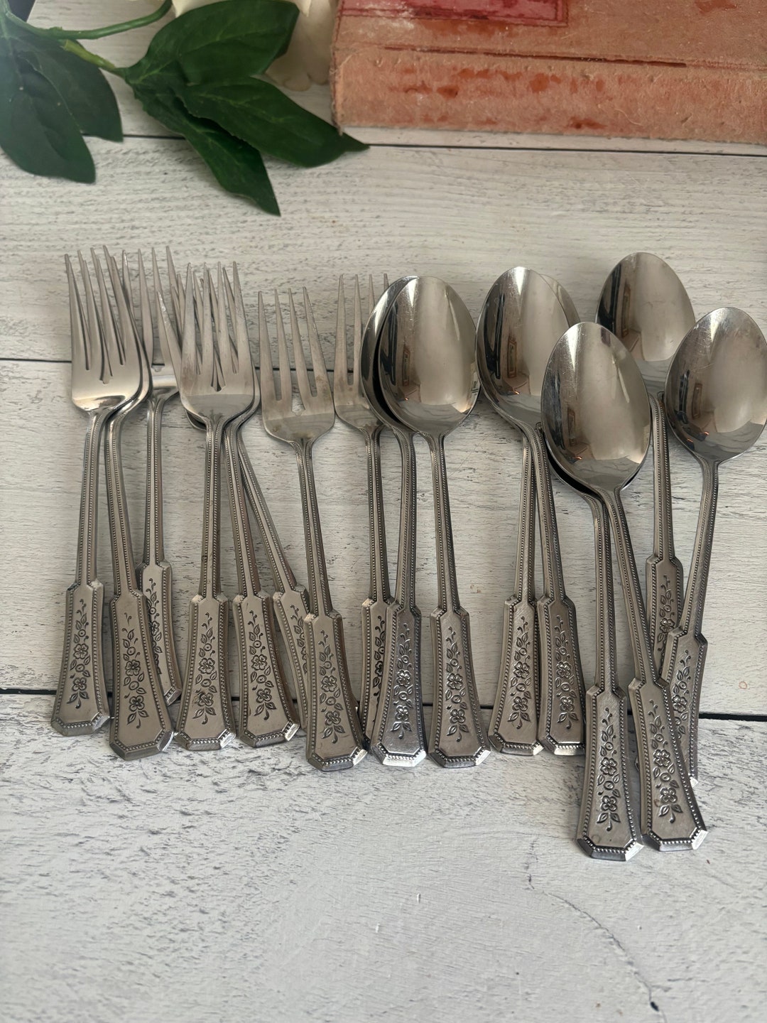 Vintage Rogers Utensils, Floral Spoons, Floral Spoons, Rogers Spoons ...
