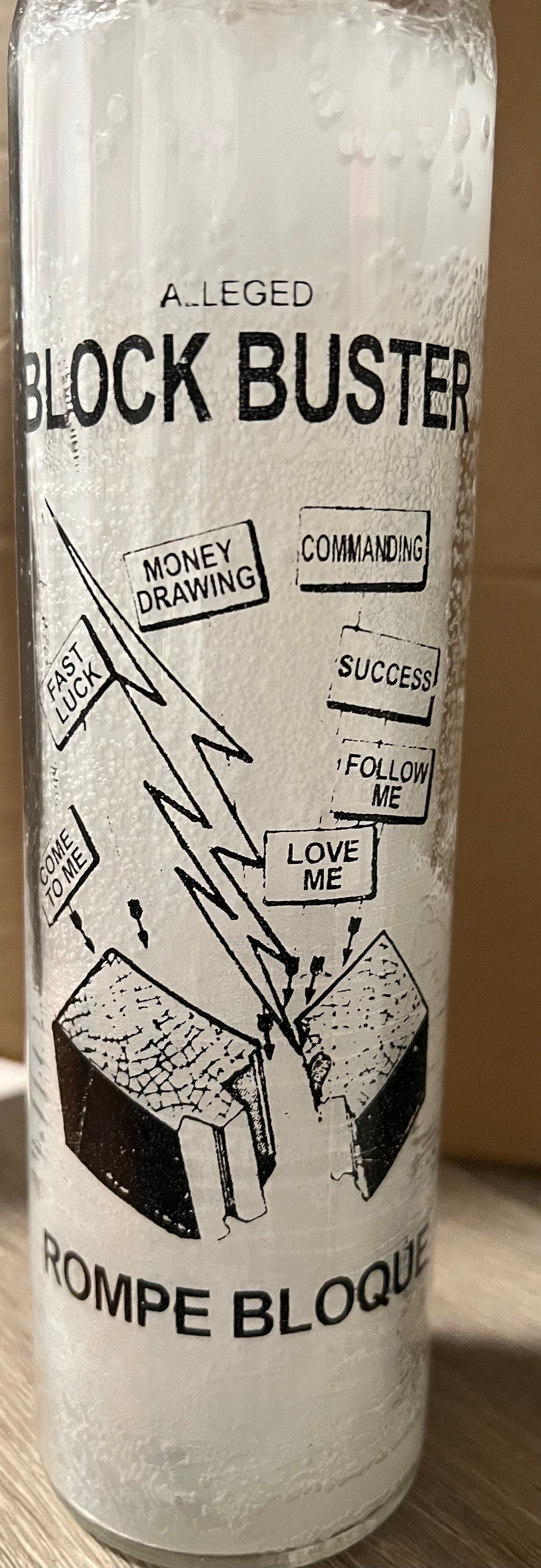 Block Buster 7 Candle in Black or White to Bring a Lover, Love Drawing ...