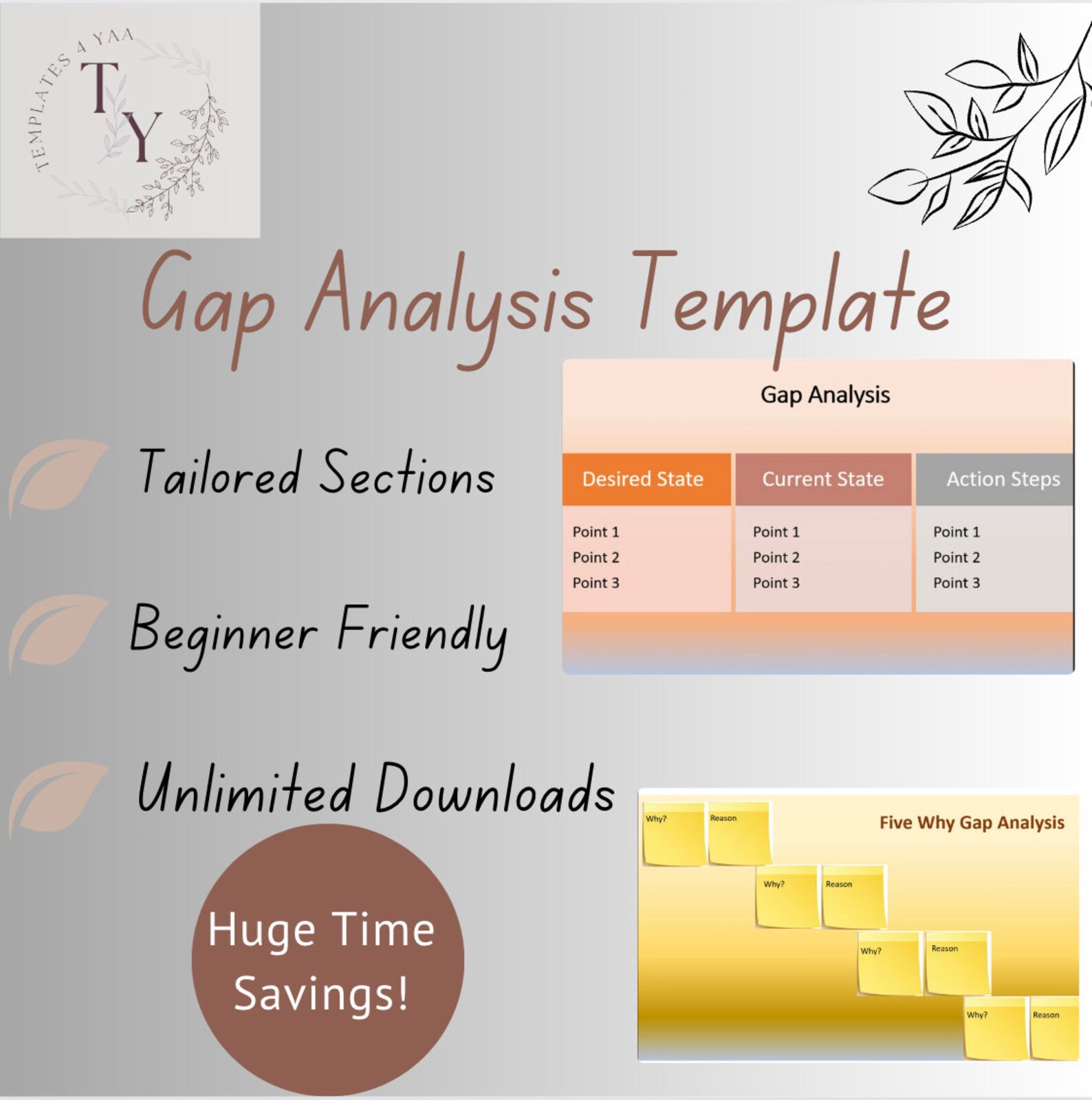 Mind the Gap: Microsoft Powerpoint Gap Analysis Template for Strategic ...