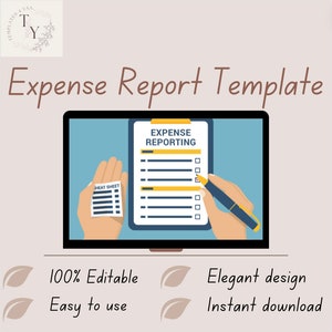 Expense Report Template by a Chartered Accountant (CA) | Excel & Google ...