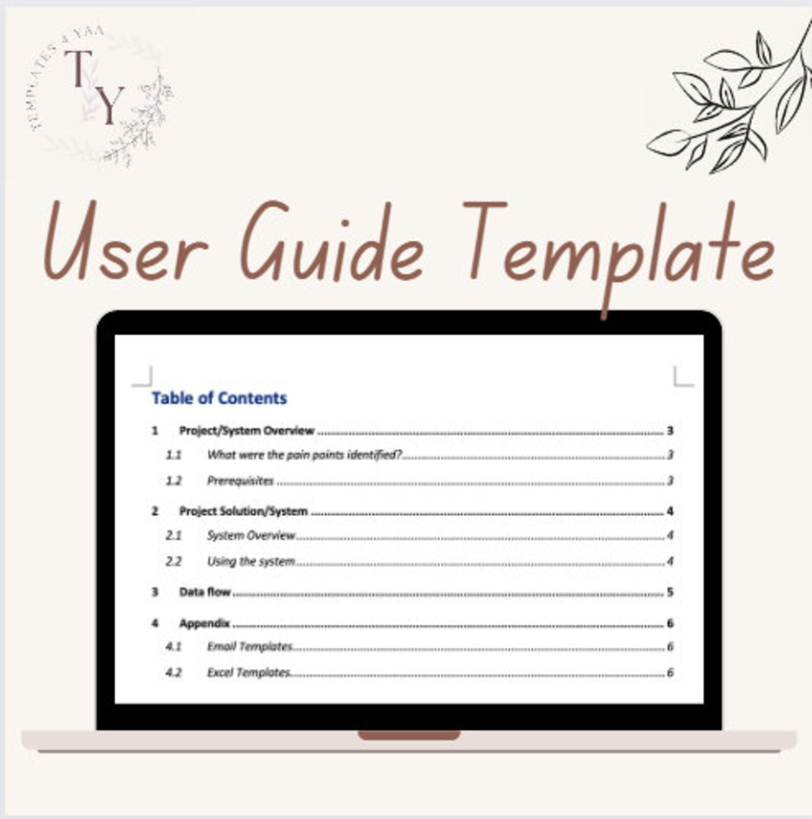 Comprehensive User Guide Pack Word & Powerpoint Templates for Effective ...