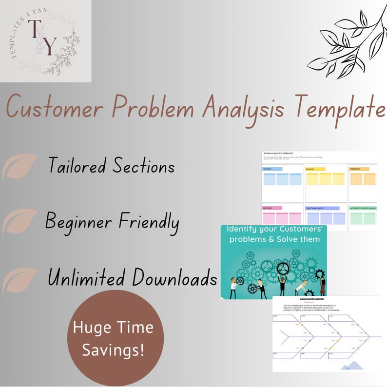 Versatile Cause-effect Analysis & Customer Problem Analysis Template ...