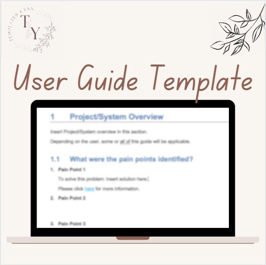 Comprehensive User Guide Pack Word & Powerpoint Templates for Effective ...