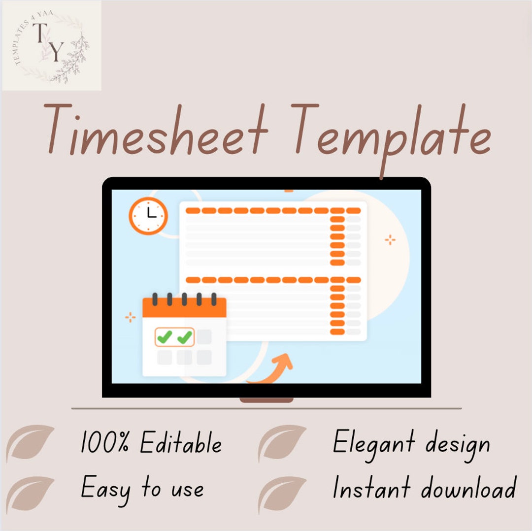 Effortless Time Management: Excel Timesheet Pack for Simplified ...