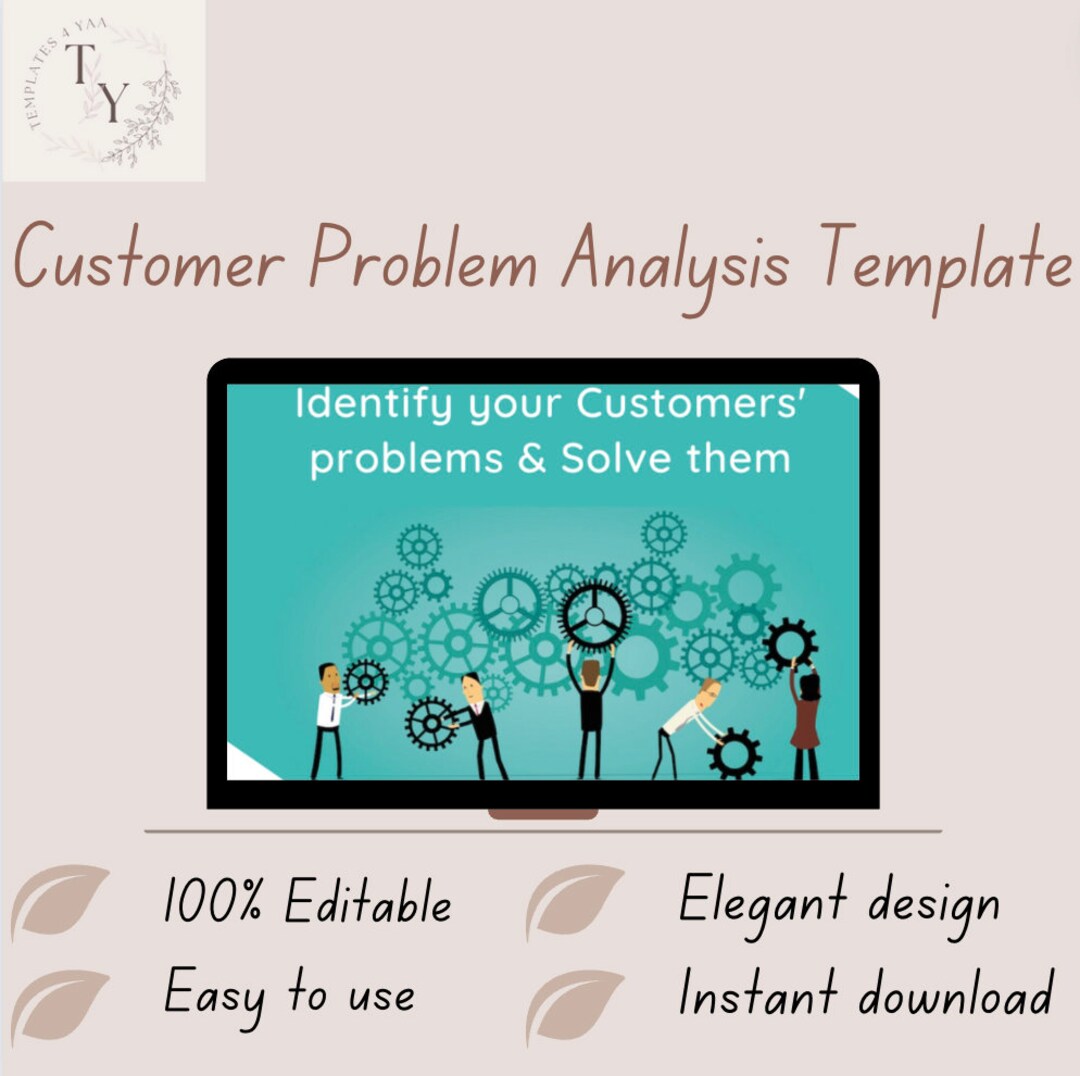 Versatile Cause-effect Analysis & Customer Problem Analysis Template ...