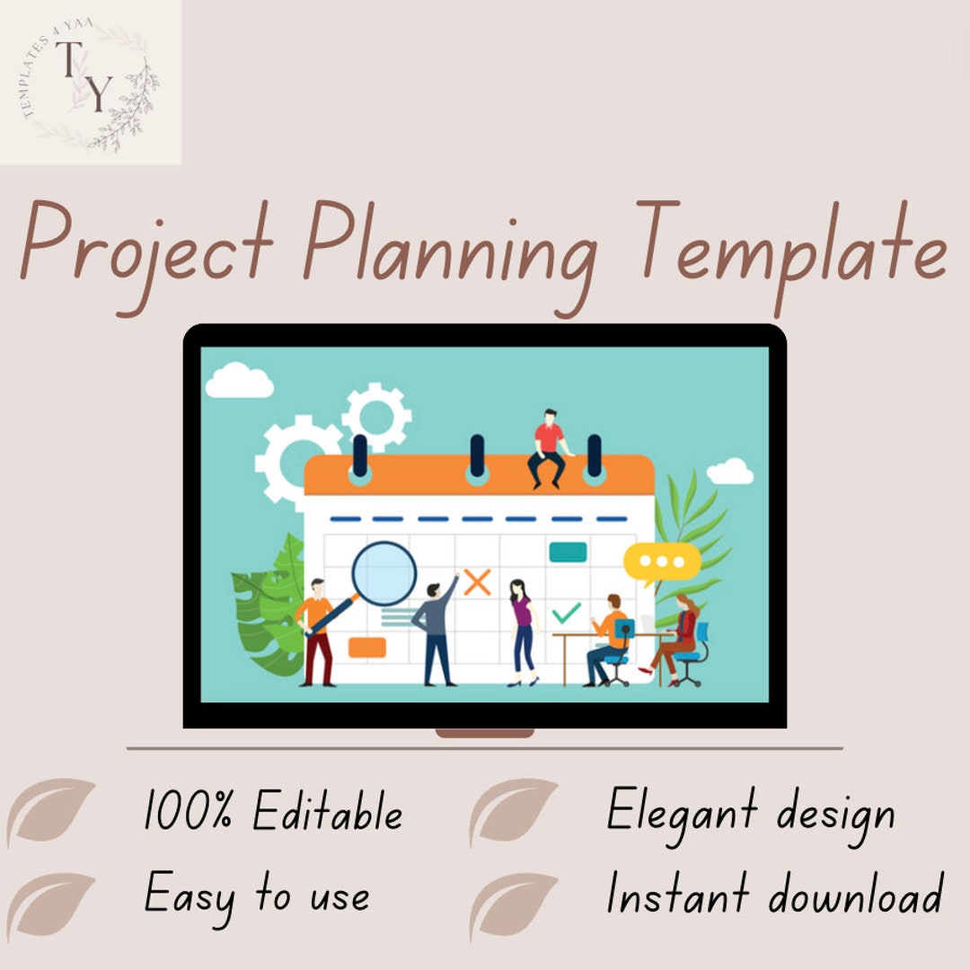 Comprehensive Project Planning: Microsoft Excel Project Plan Template ...