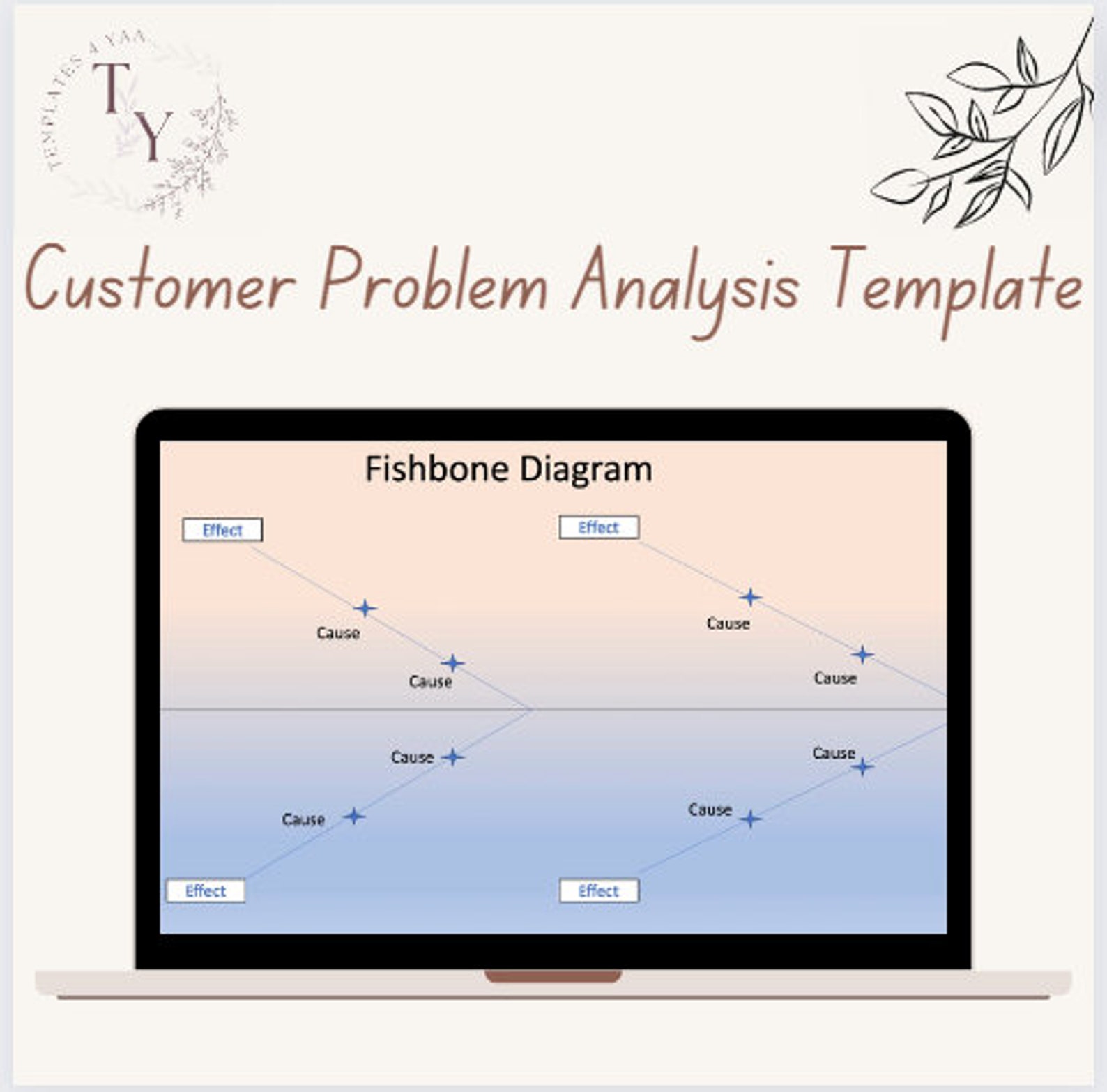 Versatile Cause-effect Analysis & Customer Problem Analysis Template ...