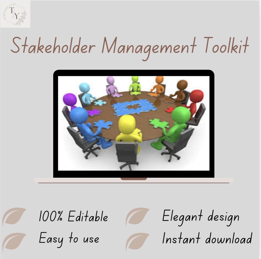 Stakeholder Management Toolkit | MS Word & Excel Templates ...