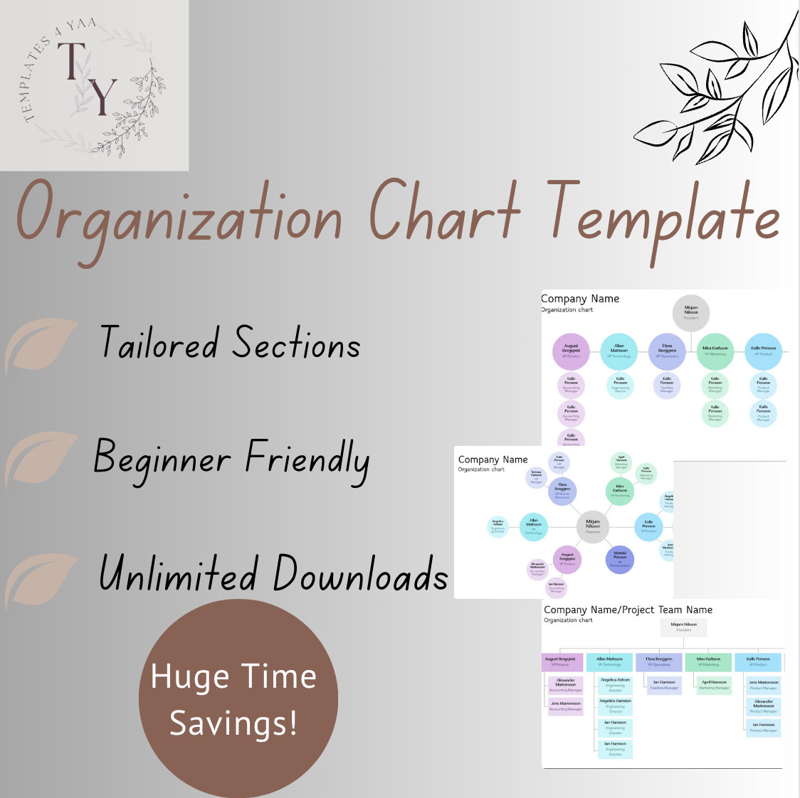 Visualize Your Structure: Microsoft Powerpoint Organization Chart ...