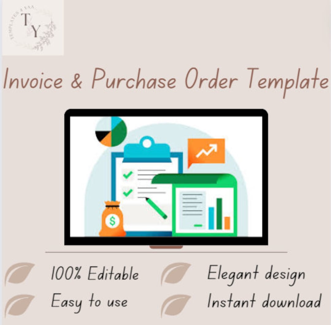Business Essentials Pack: 2-in-1 Invoice & Purchase Order Templates ...